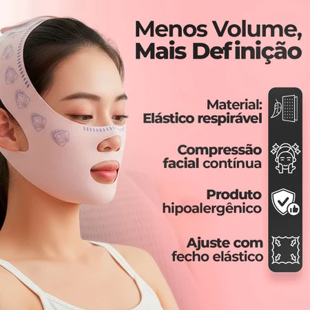 Faixa Lifting Modeladora Facial - Bochechas e Papada|KoreaX